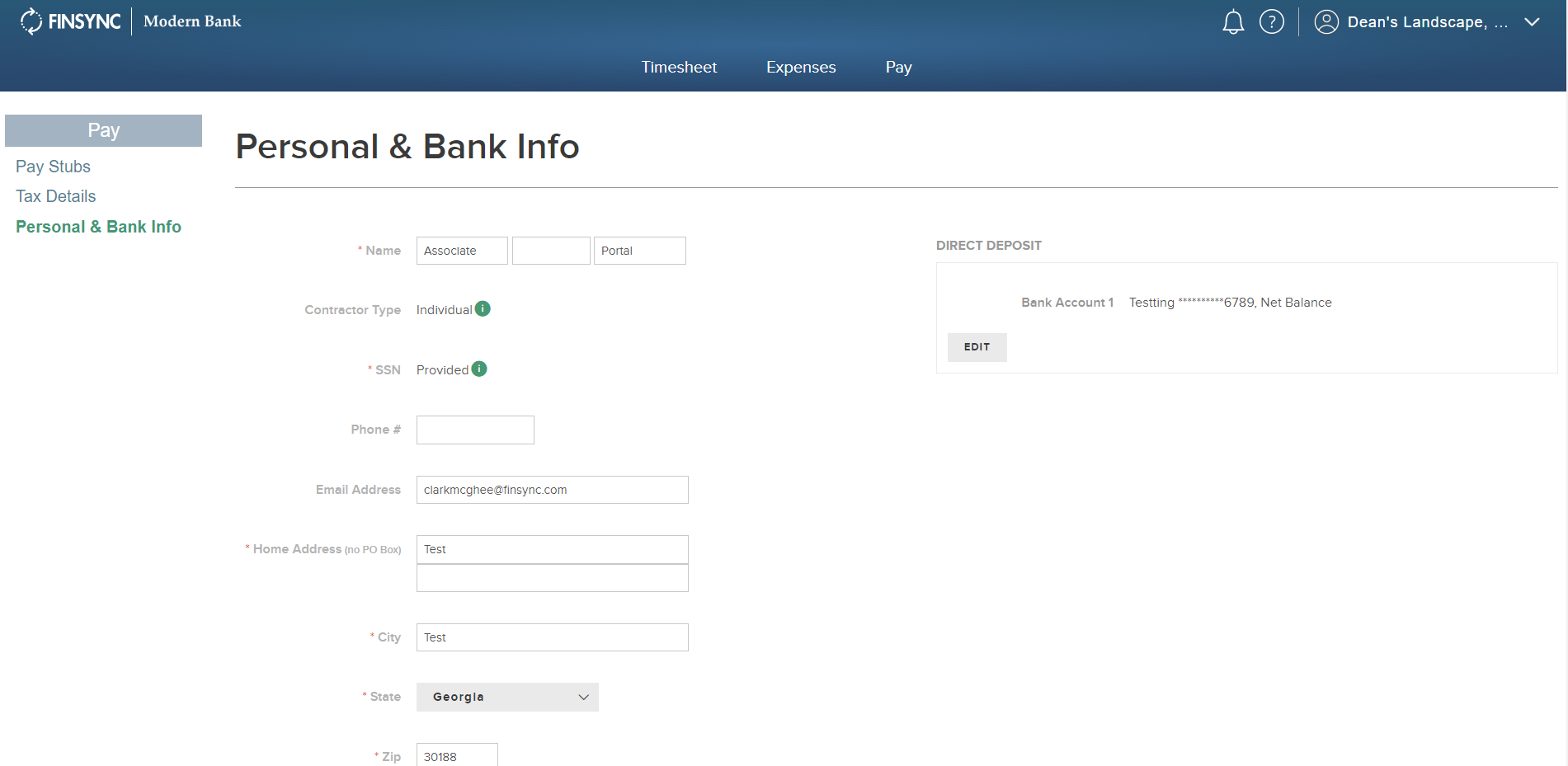 Associate Portal Overview